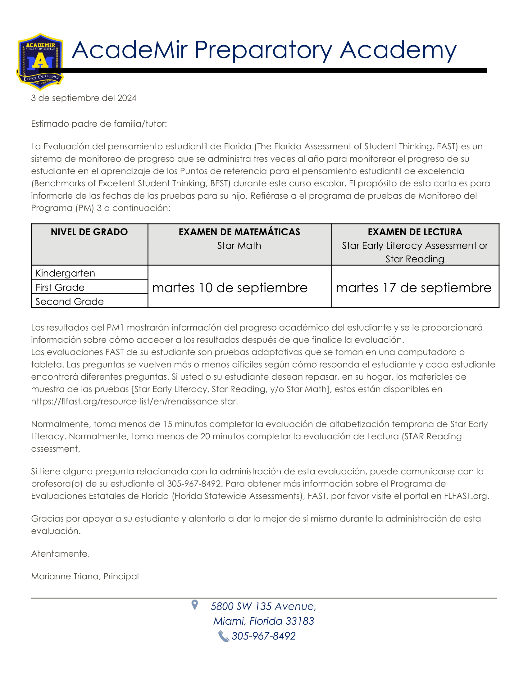 APA News Room | AcadeMir Preparatory Academy